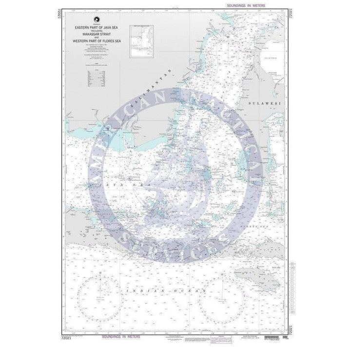 NGA Nautical Chart 72021 - Amnautical