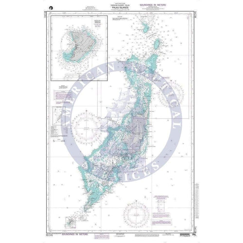 NGA Nautical Chart 81141: Palau Islands - Amnautical