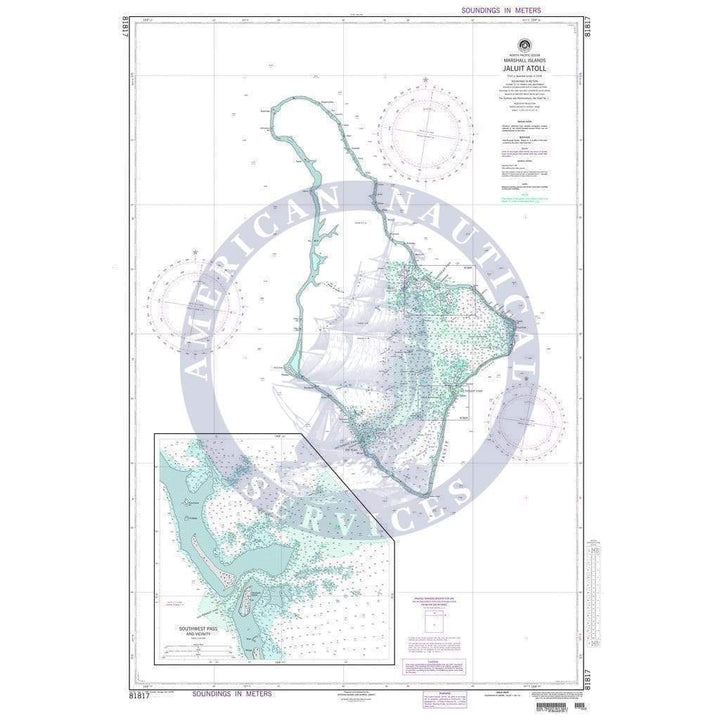 NGA Nautical Chart 81817: Jaluit Atoll - Amnautical