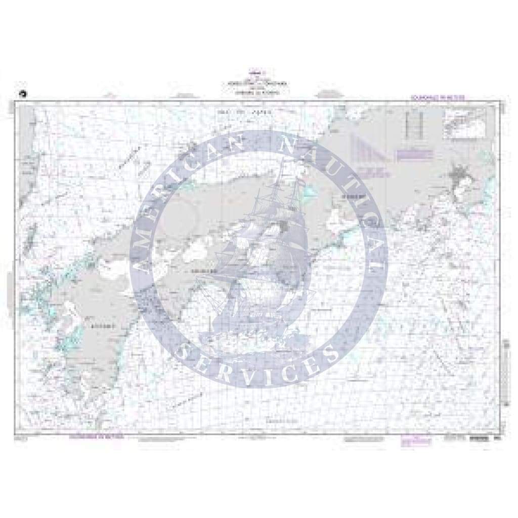 NGA Nautical Chart 97021: Korea Strait to Tokyo-Wan including Shikoku ...