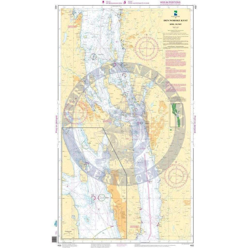 NHS Chart 402: Spro - Filtvet - Amnautical
