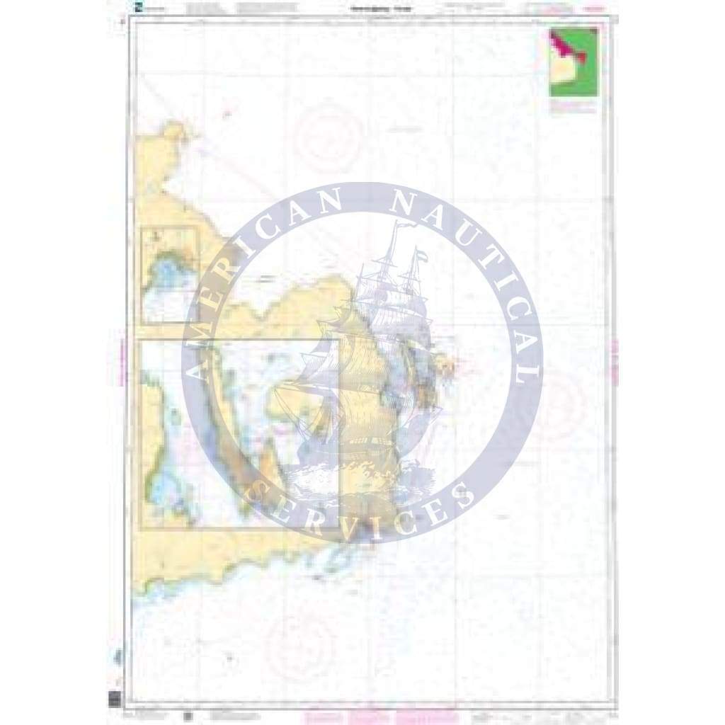 NHS Nautical Chart NHS113: Hamningberg - Vardø - Amnautical