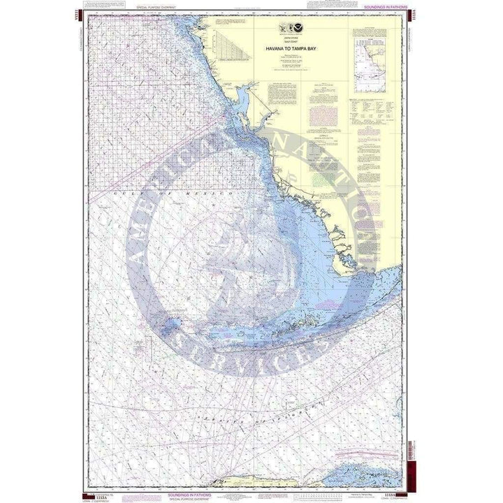 NOAA Paper Charts - Gulf Coast | Buy NOAA Charts Online - Amnautical