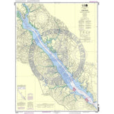 NOAA Nautical Chart 12243: York River Yorktown to West Point - Amnautical