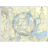 NOAA Nautical Chart 12252: James River Jordan Point to Richmond ...