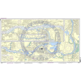 NOAA Nautical Chart 12314: Delaware River Philadelphia to Trenton ...