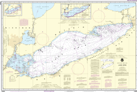 NOAA Lake Erie Chart 14820 | NOAA Lake Erie Navigation Chart |NOAA Map ...