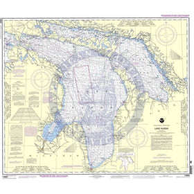 NOAA Lake Huron | NOAA Nautical Chart 14860: Lake Huron - Amnautical