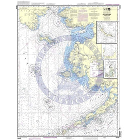 NOAA Nautical Chart 16006: Bering Sea Map-eastern part;St. Matthew ...