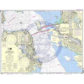 NOAA Nautical Chart 18650: San Francisco Bay Candlestick Point to Ange ...
