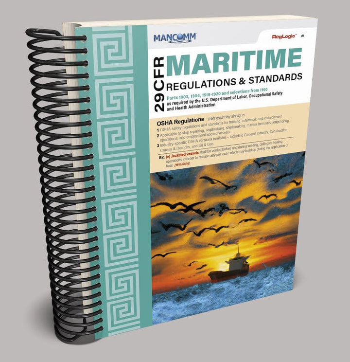 OSHA Maritime Regulations Book, January 2023 - Amnautical