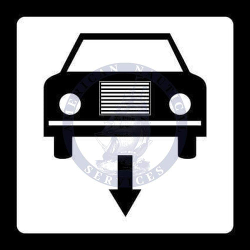 Port & Air Terminal Sign: Cars - Amnautical