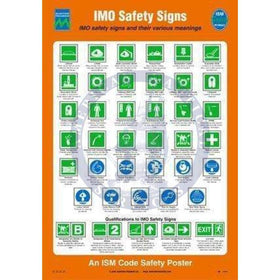 Poster - IMO Safety Signs - Amnautical