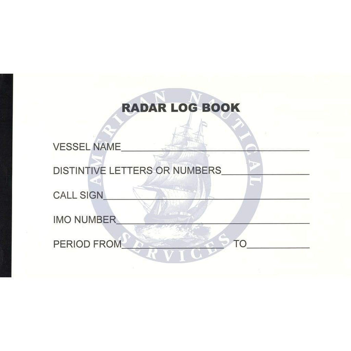 Radar Log Book for Ship Records - Amnautical