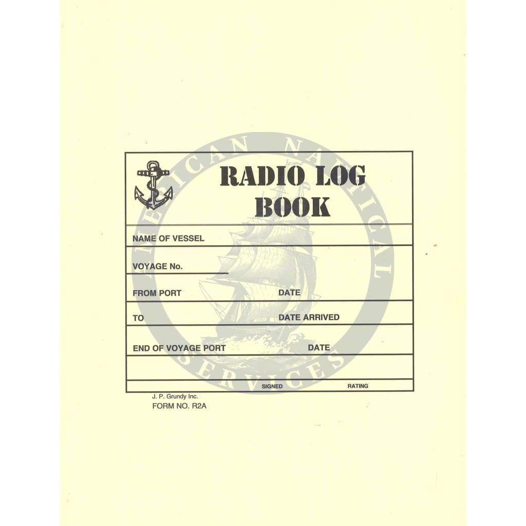 Radio Log Book | Radiolog | Radio Logbook | Radio Record Book - Amnautical