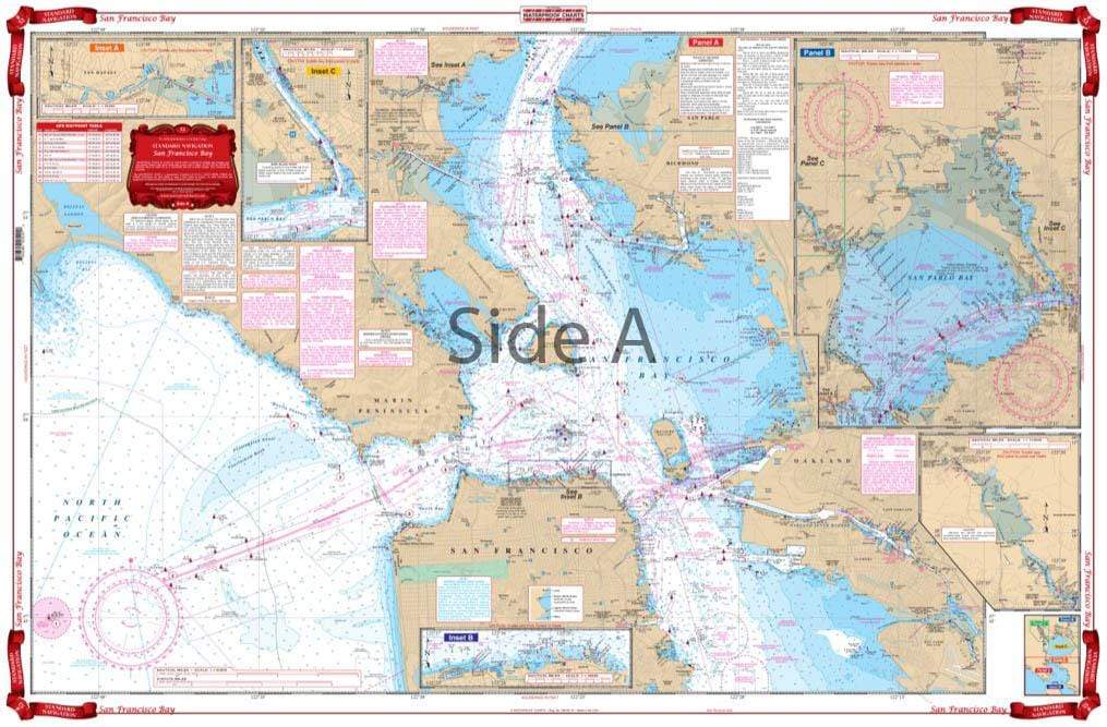 San Francisco Bay Navigation Chart 52 - Amnautical