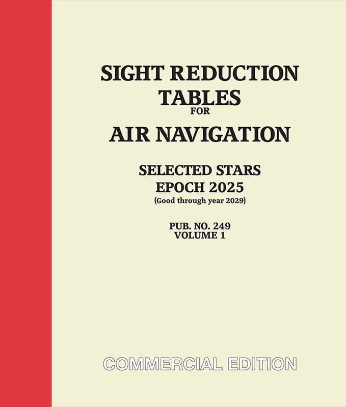 Air Navigation Tables Vol. 1 - EPOCH 2025 - Amnautical