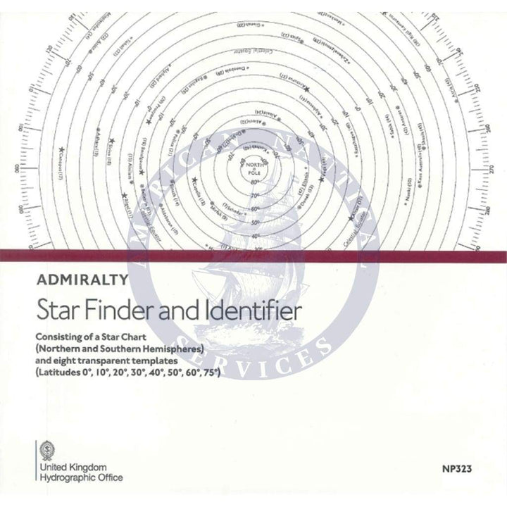 NP323 Star Finder Tool | UK Admiralty Edition - Amnautical