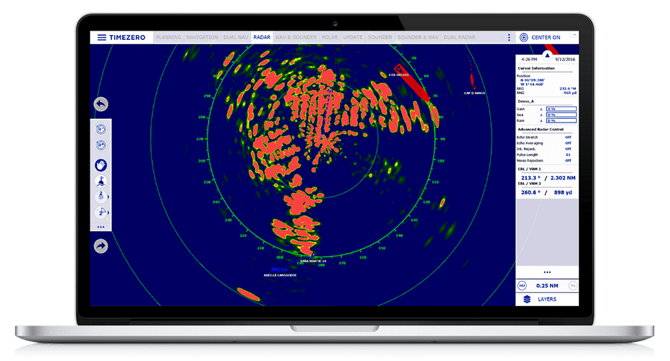 Timezero Marine Navigation Software | Time Zero | Nobeltec | MaxSea ...