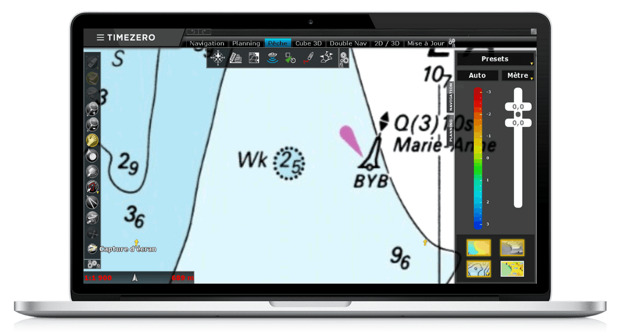Timezero Marine Navigation Software | Time Zero | Nobeltec | MaxSea - Amnautical