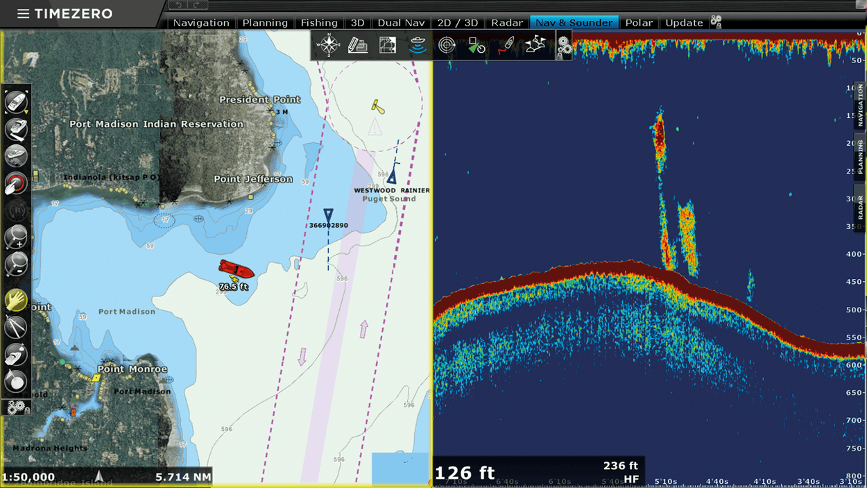 TIMEZERO Furuno Sounder Module - Amnautical