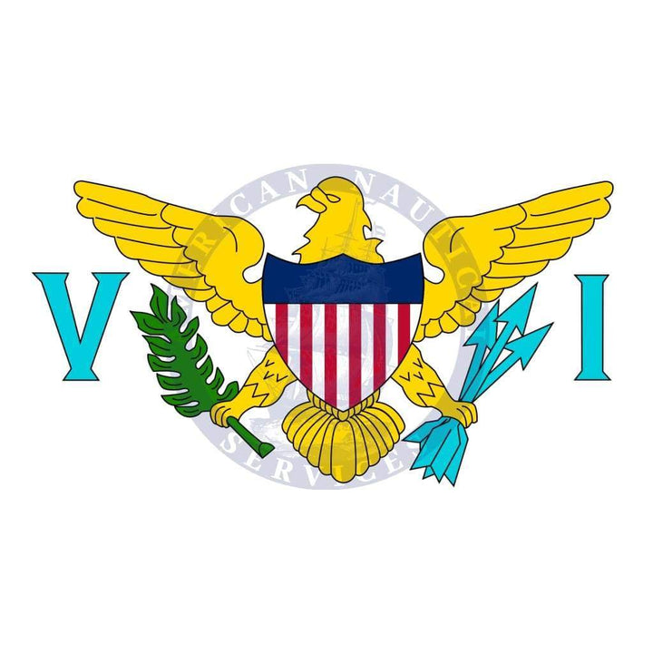US Virgin Islands Flag | US VI Flag | Flag of US Virgin Islands ...