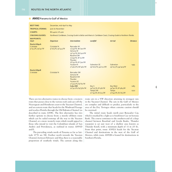 World Cruising Routes: 1000 Sailing Routes, 9th Edition - Amnautical